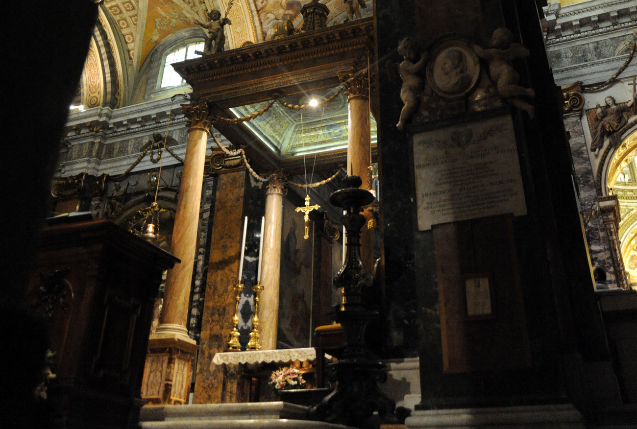 L’altare maggiore – Basilica Cattedrale
